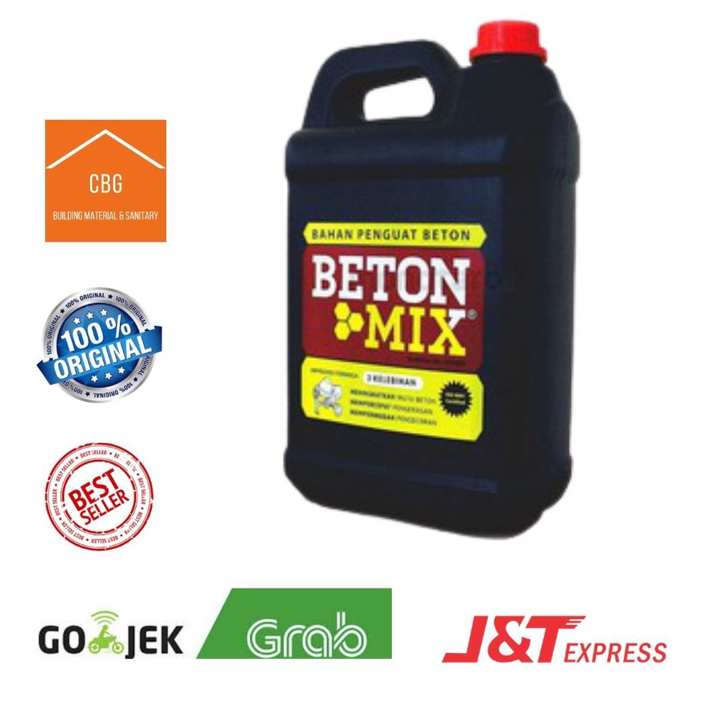 Jual BETONMIX OBAT COR PENGERAS BETON 5 LITER | Shopee Indonesia