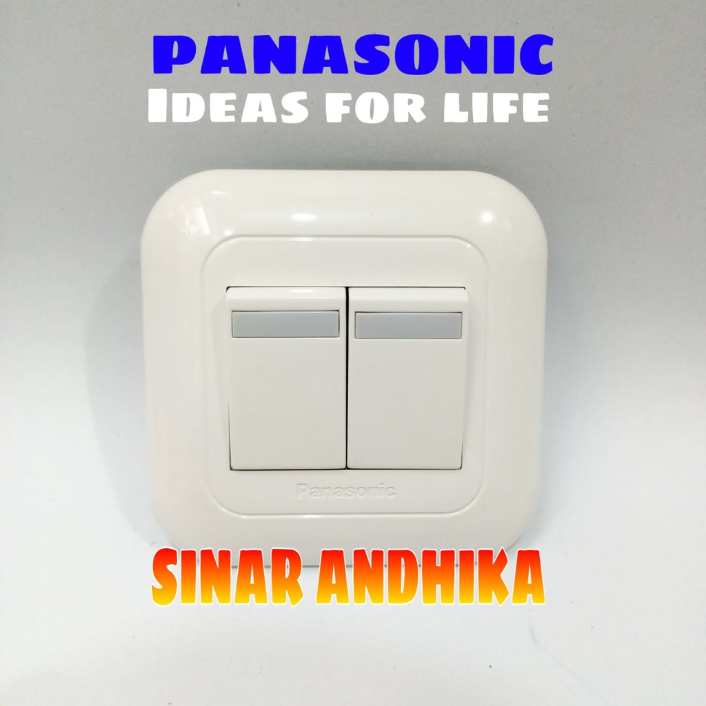 Jual SAKLAR SERI KECIL HOTEL PUTIH PANASONIC WEJ 78029+WEJ 5532 ...