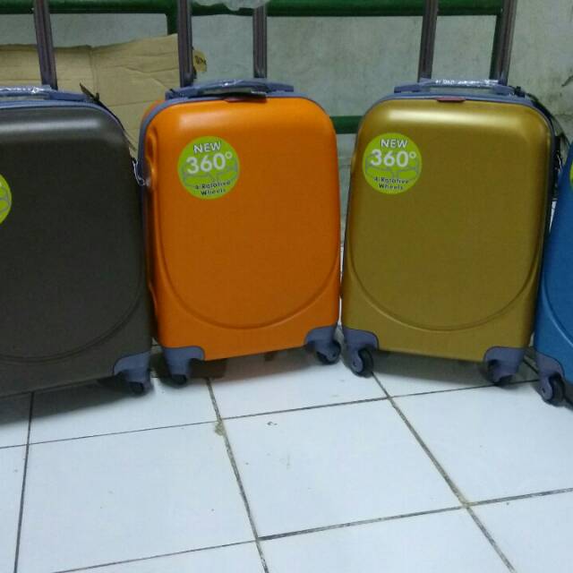 Jual Polo Hoby koper Hardcase Luggage 18 inch Waterproof | Shopee Indonesia
