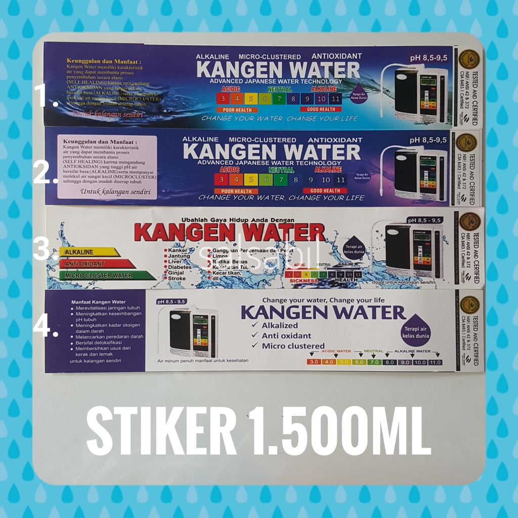 Jual stiker kangen 1.500ml | Shopee Indonesia