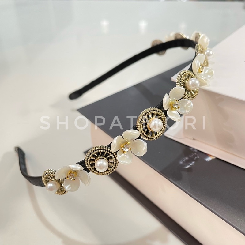 Jual Seo Hyun - Bando Korea / Korean Floral Headband / Crystal Headband ... Jual Seo Hyun - Bando Korea / Korean Floral Headband / Crystal Headband ...