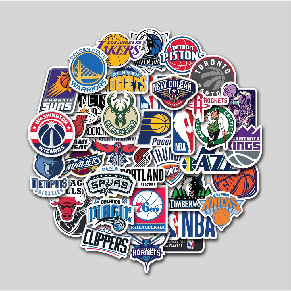Jual STICKER PACK NBA TEAM | STICKER TUMBLR | STIKER LAPTOP KOPER HELM ...