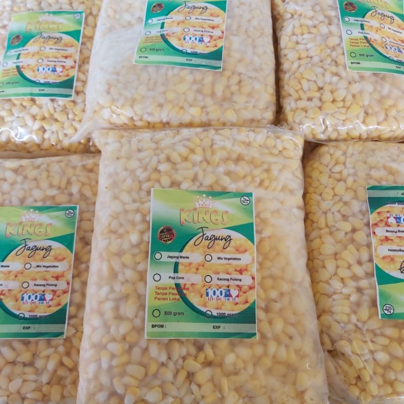 Jual 500 GRAM Jagung Manis Frozen / Jagung Pipil 500 gram Frozen ...
