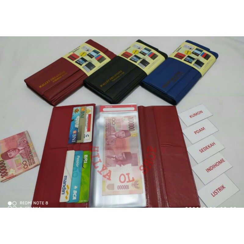 Jual Dompet disiplin Dompet Anggaran Bulanan Pengatur Uang keuangan ...