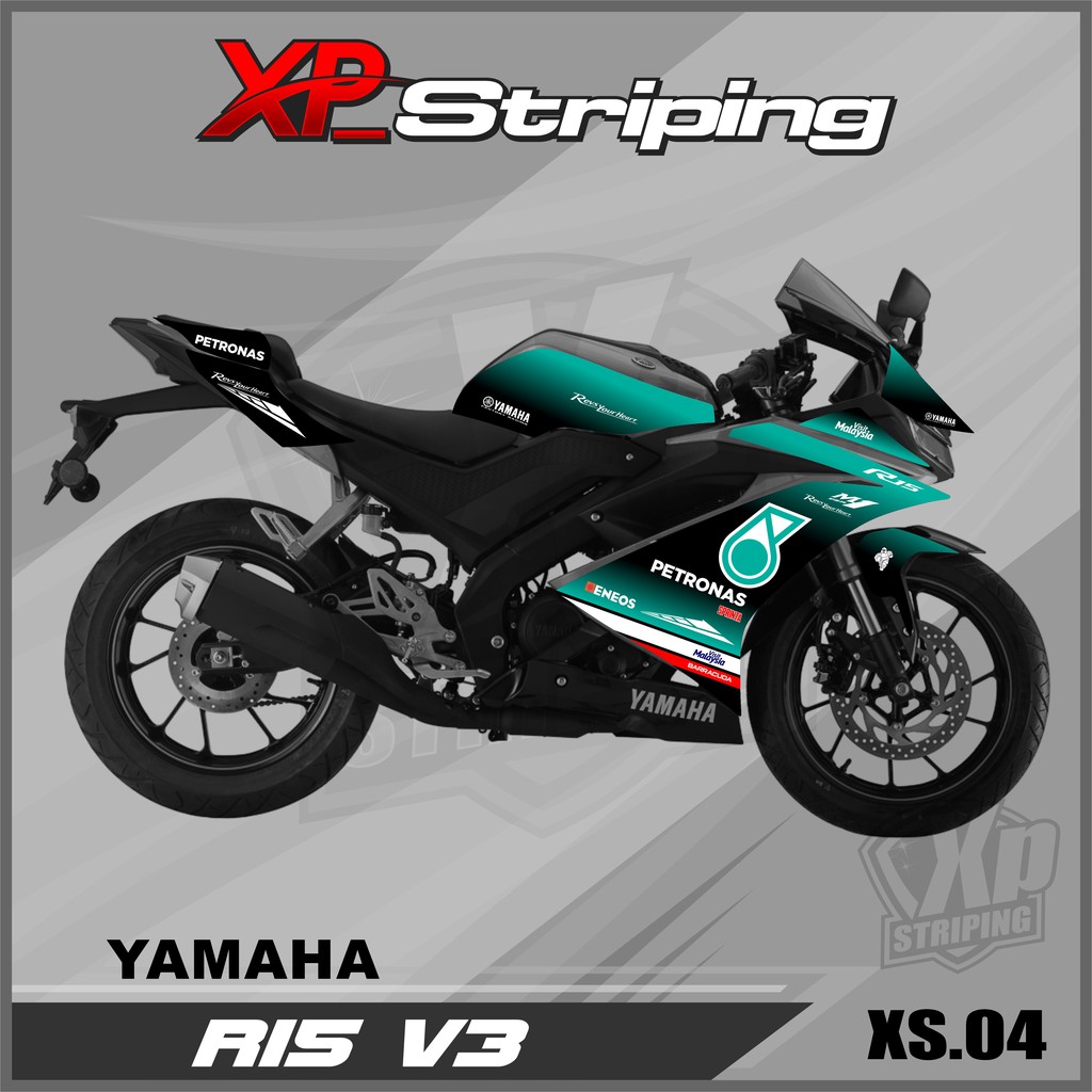 Jual Stiker Striping Lis R15 V3 - Sticker Striping Variasi Motor R15 V3 ...