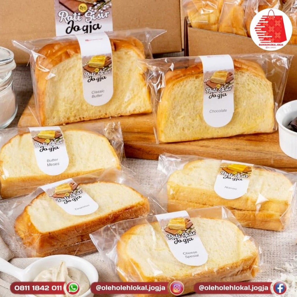 Jual PAKET ROTI SISIR JOGJA (ISI 6 PCS) Oleh - oleh Jogja | Shopee ...