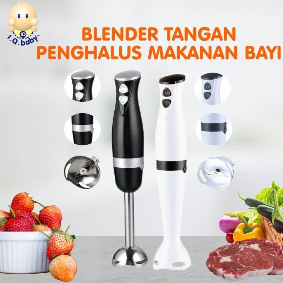 Jual I.Q. BABY Hand Blender | Food Processor | Mesin Pencincang Makanan ...