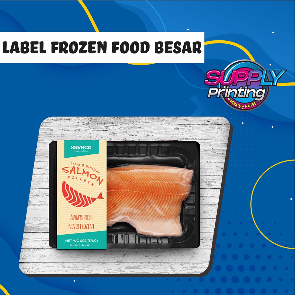 Jual Label Box Frozen Food Ukuran Besar (isi 100) | Shopee Indonesia