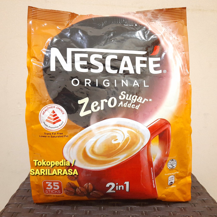 Jual NEW Zero SUGAR!! Nescafe Blend & Brew 2in1 ZERO, No Sugar | Shopee ...