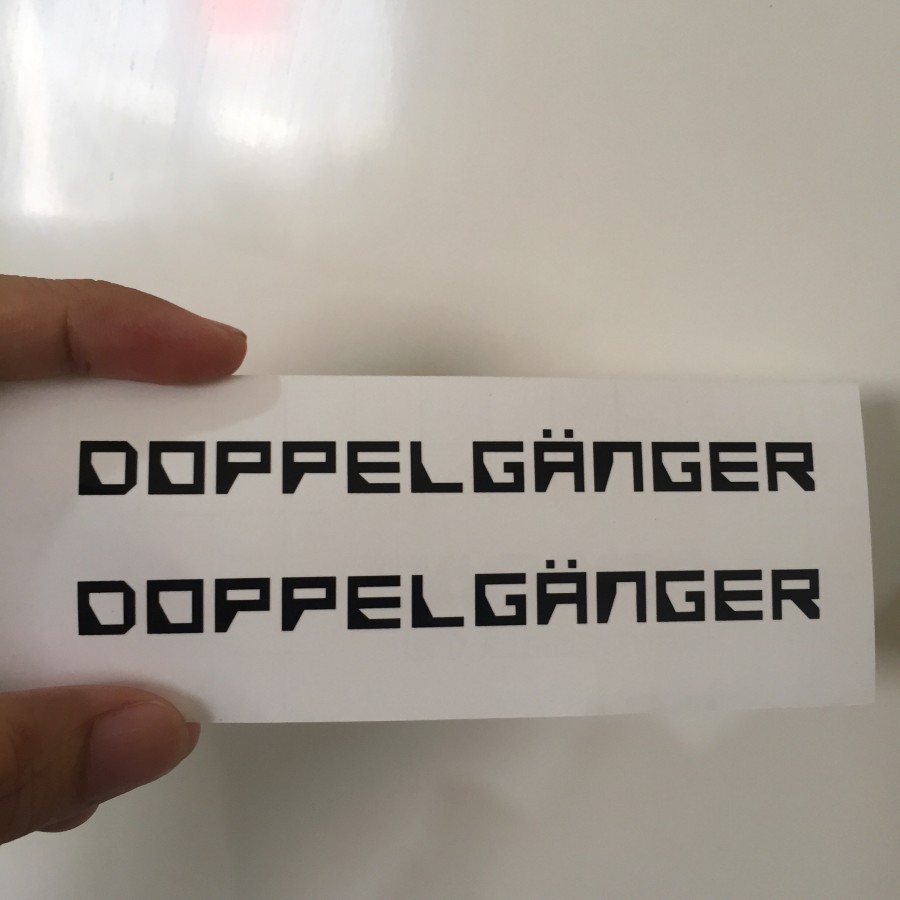 Jual CUTTING STICKER FRAME SEPEDA DOPPELGANGER DOPPEL GANGER BIKE ...