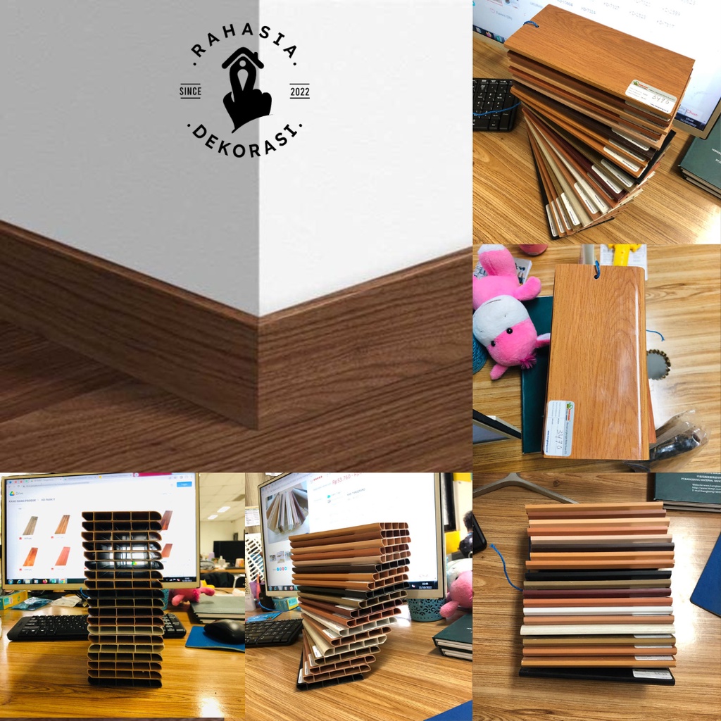 Jual LIST LANTAI | LIST DINDING | LIST PLANK PVC | SKIRTING | PLINT PVC ...