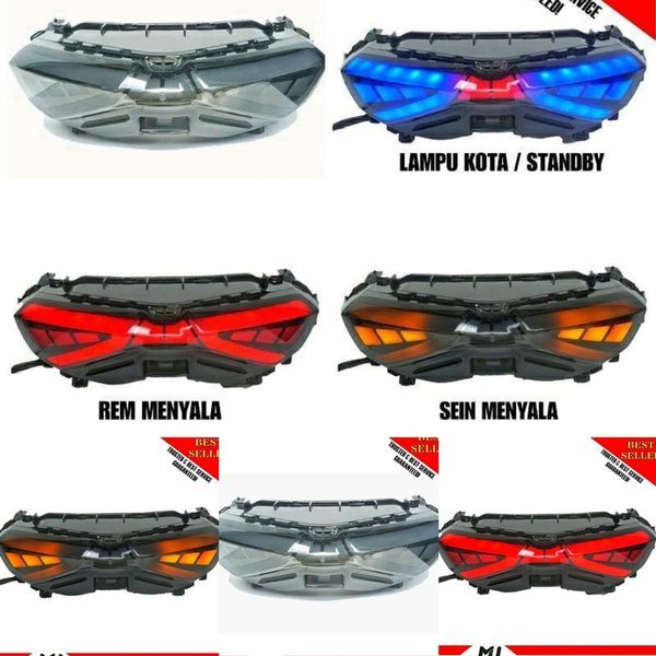 Jual Readyy lampu rem yamaha nmax 2020 Stoplamp nmax 2020 mika lampu ...