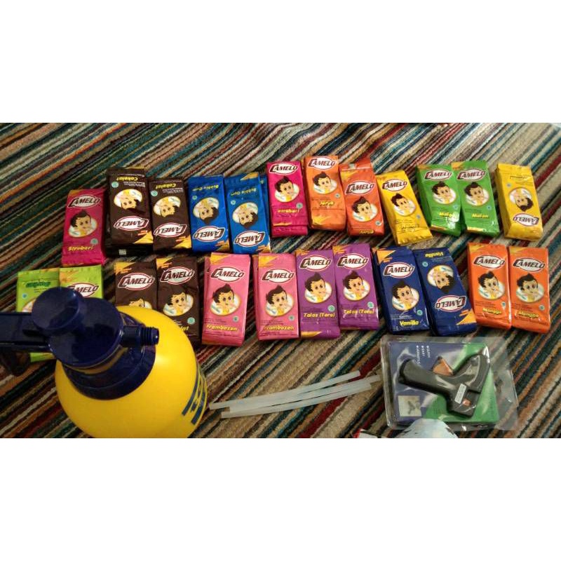 Jual PAKET LENGKAP ES SUNTIK CAMELO 240 PCS | Shopee Indonesia