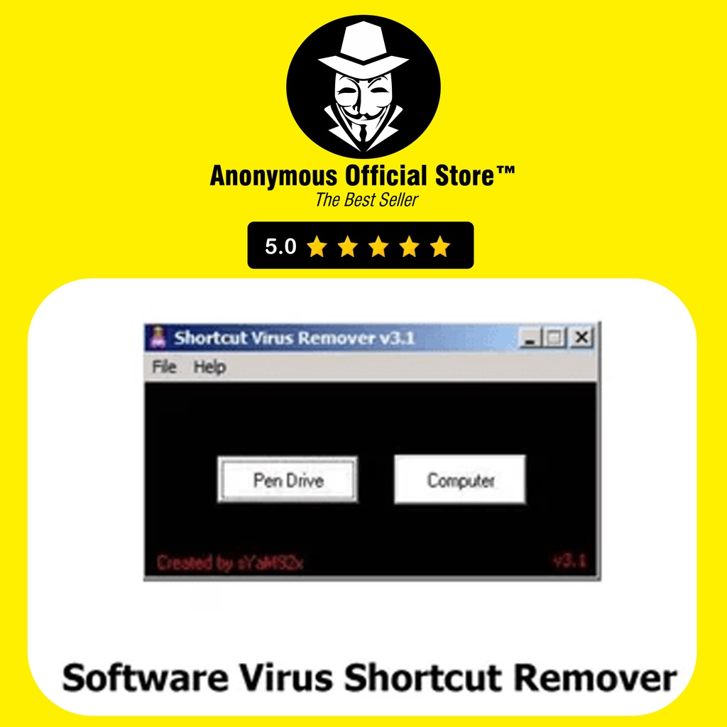 Jual PROGRAM SHORTCUT VIRUS REMOVER REMOVED LIFETIME PRO FULL VERSION ...
