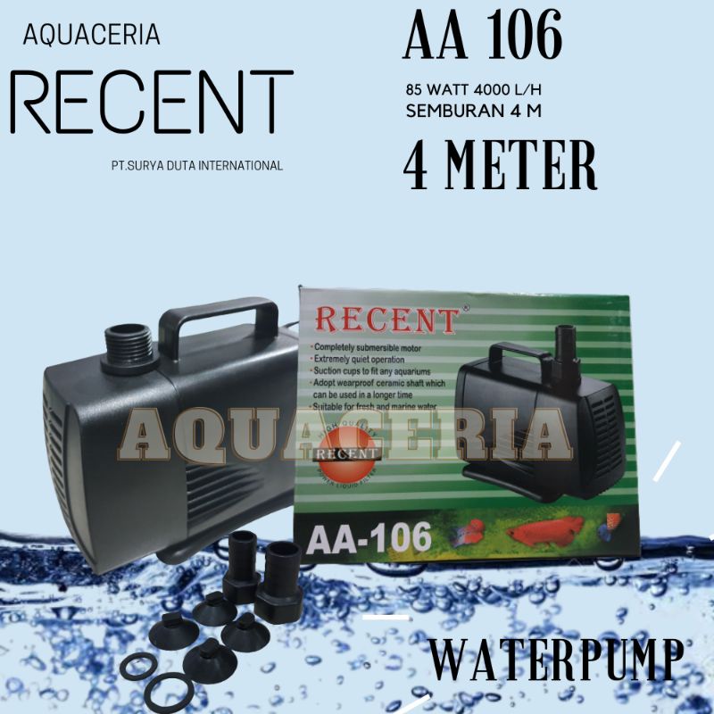 Jual power head pompa celup air kolam aquarium recent aa 106 | Shopee ...