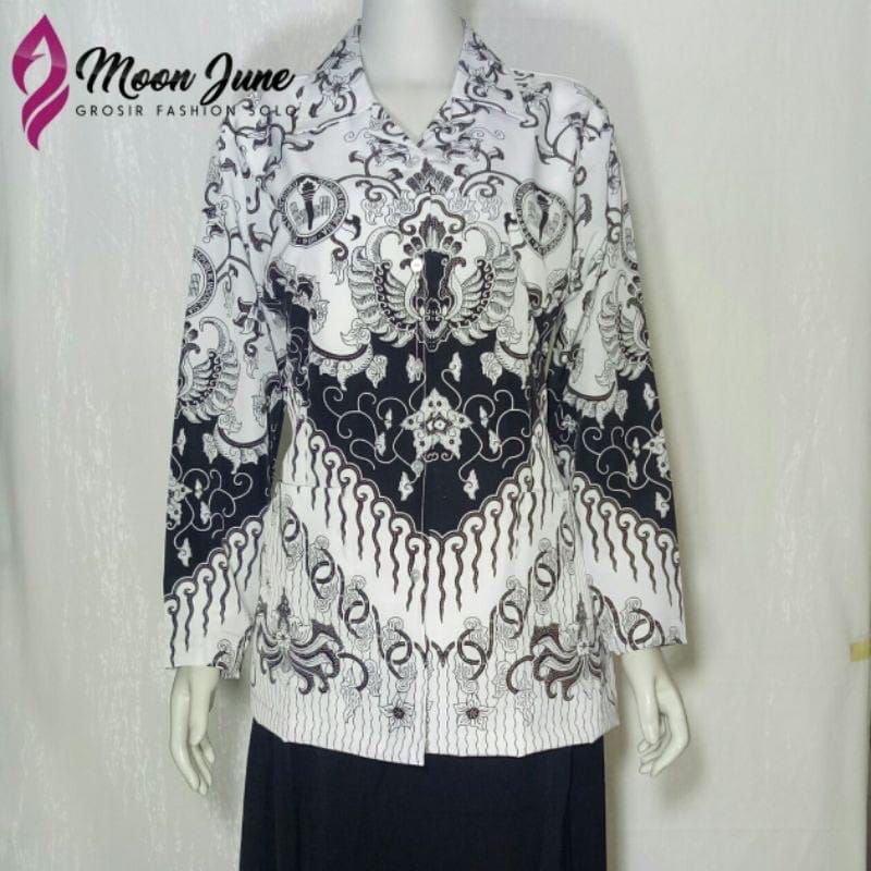 Jual Baju PGRI wanita terbaru full furing seragam PGRI guru wanita ...