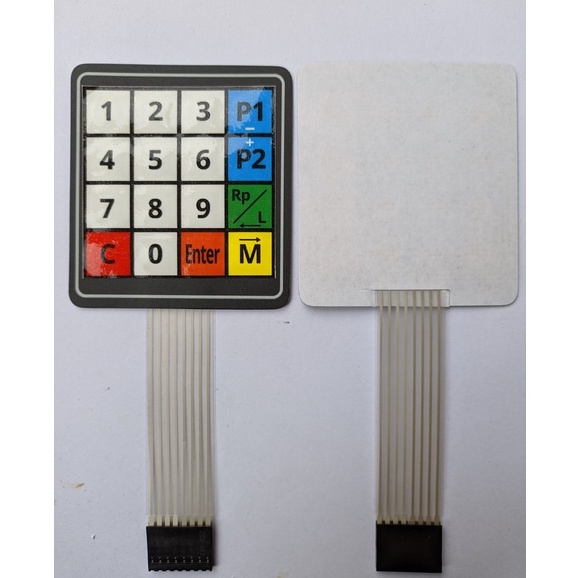 Jual Tombol Keypad Laminasi Keypad 4x4 Membrane Matrix Pom Mini ...