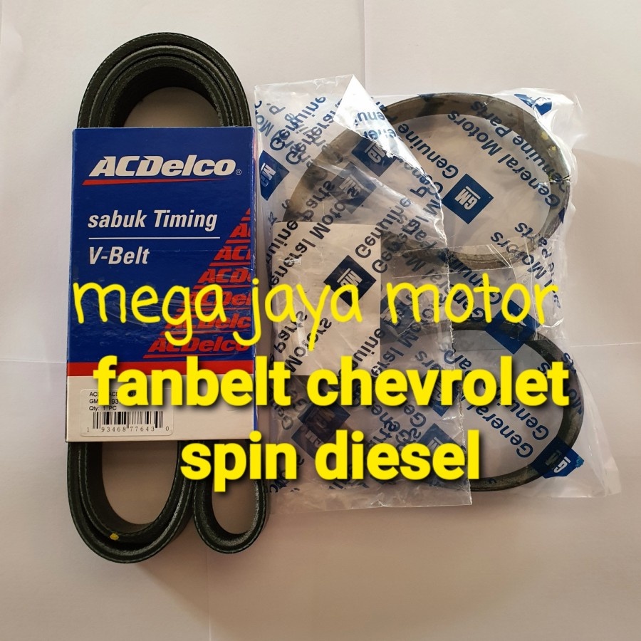 Jual fanbelt chevrolet spin diesel original GM | Shopee Indonesia