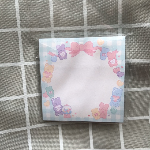 Jual Gummy Bear Korean Sticky Note | Shopee Indonesia