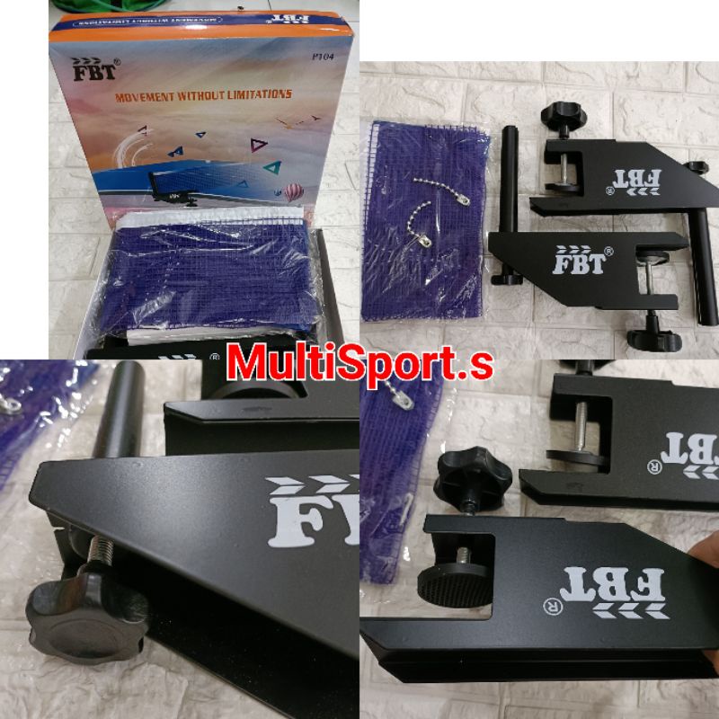 Jual IMPORT NET TENIS MEJA FBT ORIGINAL 1 SET INTERNASIONAL SET ...