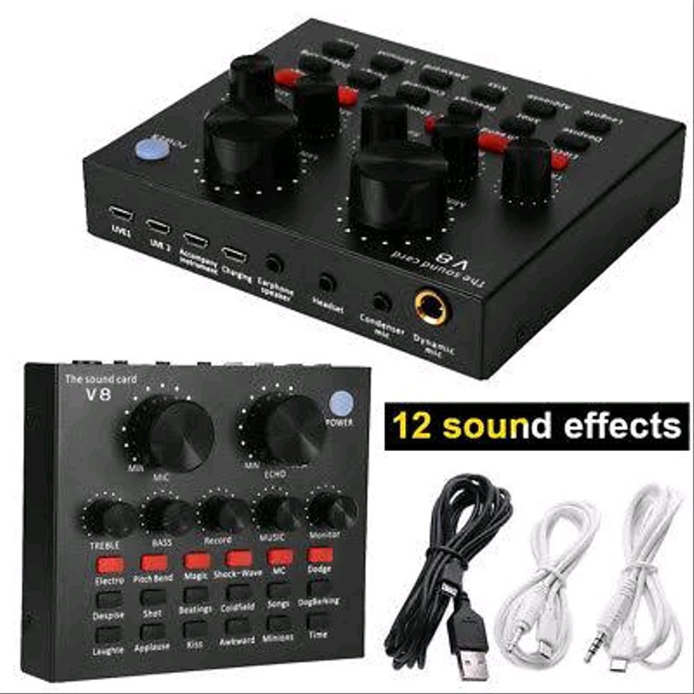Jual Trend-Sound card V8 Mixer SoundCard V8 MIXER Audio USB External ...