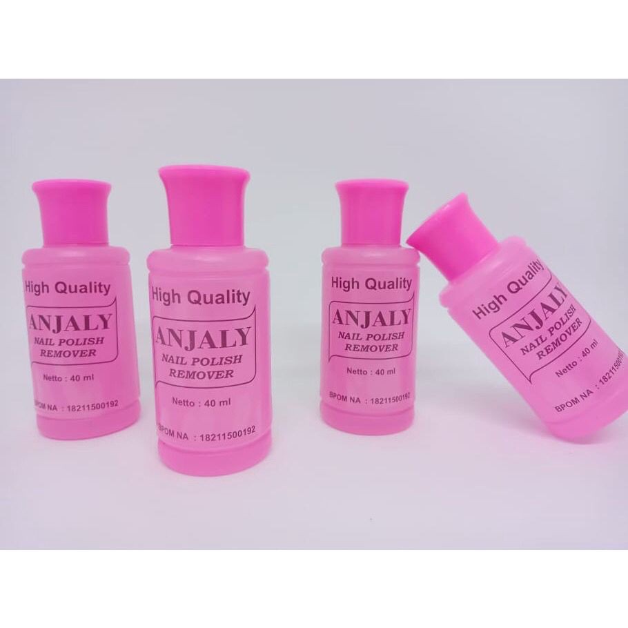 Jual ANJALY Nail Polish Remover 40ml Original BPOM/Penghapus Kutek ...