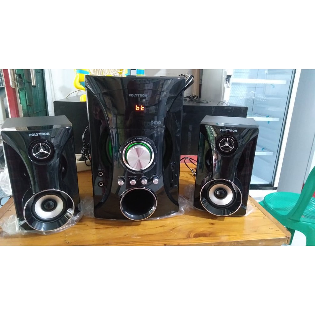 Jual PMA 9505 POLYTRON SPEAKER BLUETOOTH, MIC INPUT, LINE IN, USB, AUX ...