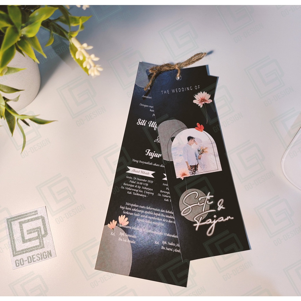 Jual Undangan Pernikahan / Undangan Simpel / Wedding invitation ...