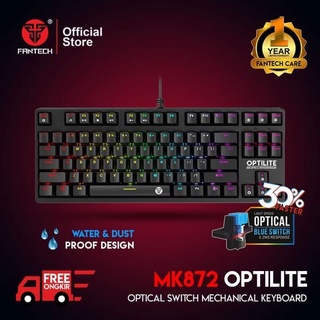 Jual Fantech MK872 Optilite RGB Mechanical Optical Switch Keyboard ...