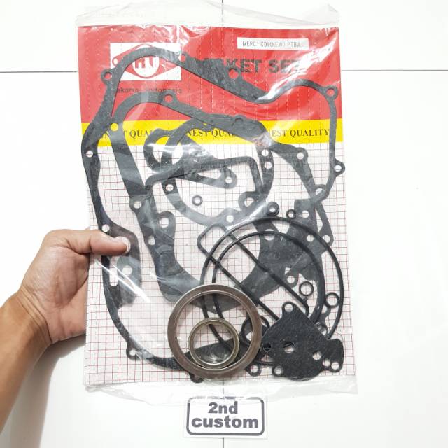 Jual Paking full set Kawasaki Binter Merzy KZ200 KZ 200 CDI balancer Merci Merzi fullset komplit ...