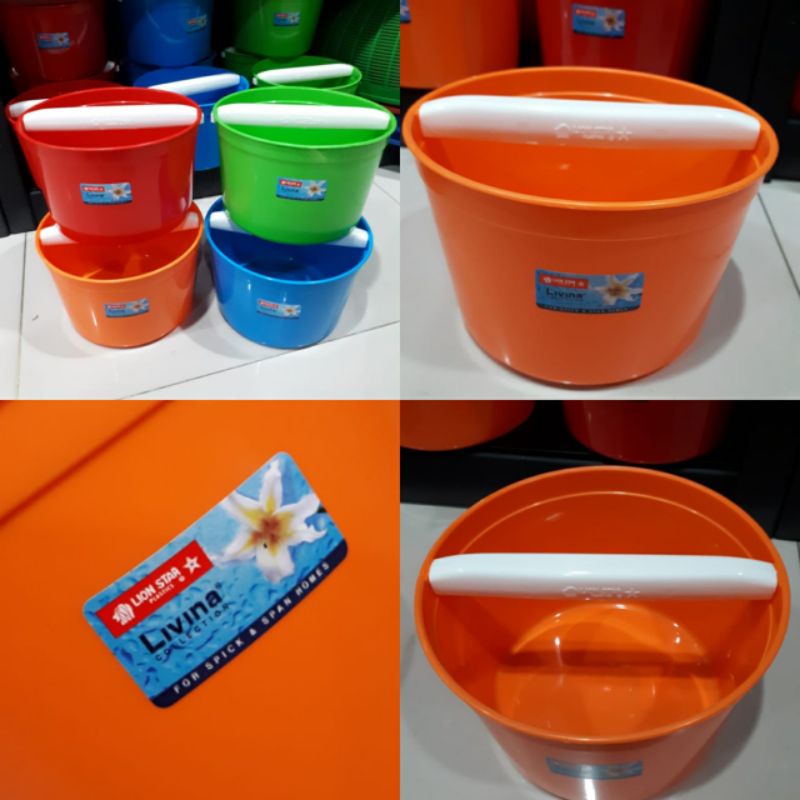 Jual gayung gagang tengah lionstar/gayung warna/gayung serbaguna/gayung ...