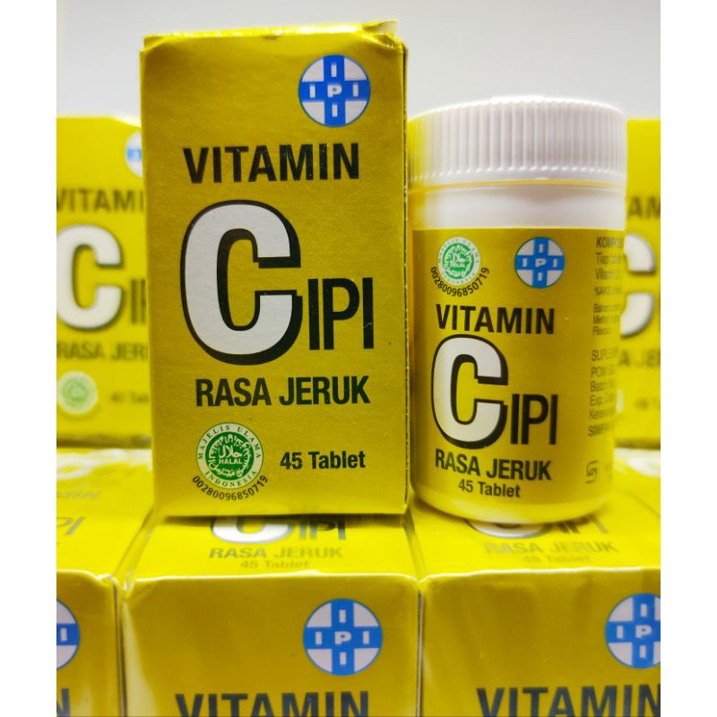 Jual Vitamin C Ipi Botol 45 + 90 TABLET / Tablet Isap / Vitamin Anak ...