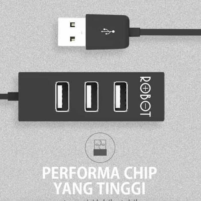 Jual USB HUB Robot 4 Port 2.0 H140-80 30 CM | Shopee Indonesia