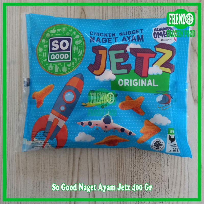 Jual So Good Chicken Nugget Jetz 400 Gr | Shopee Indonesia
