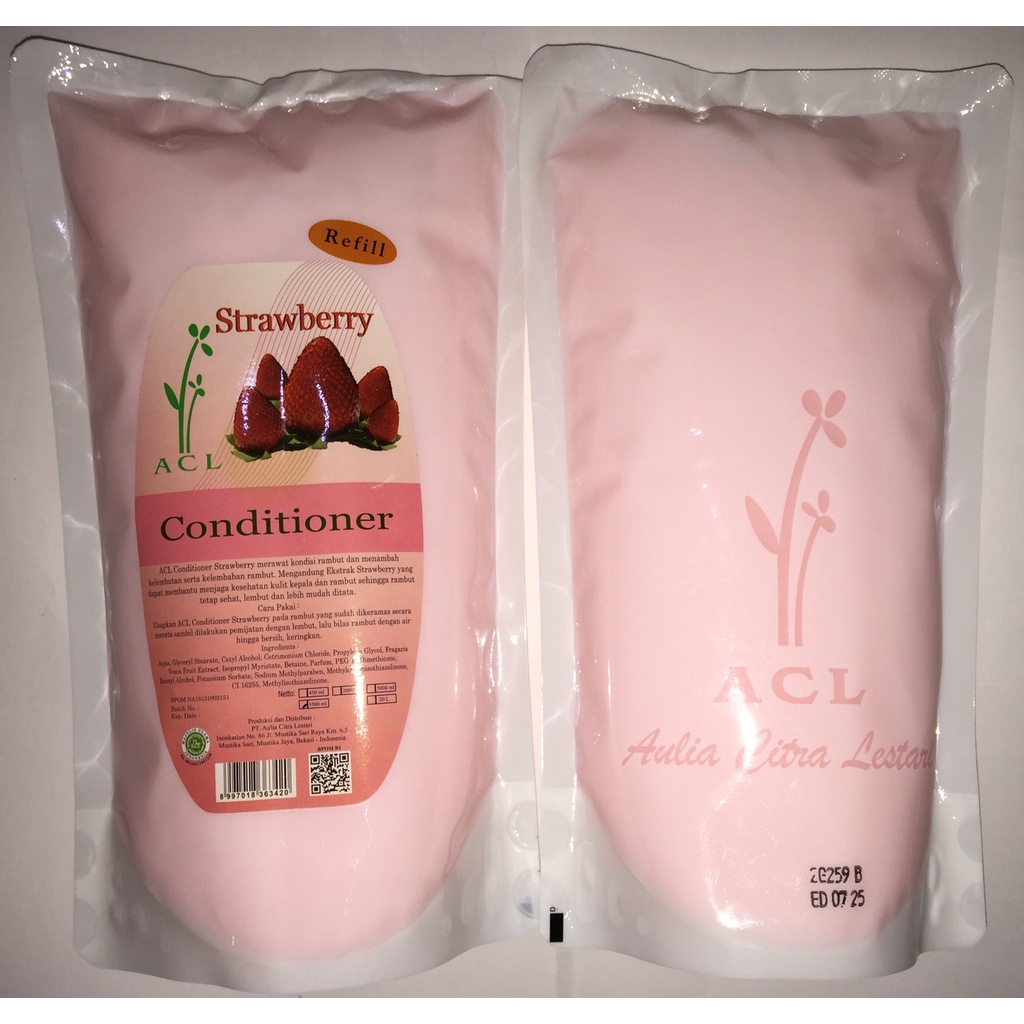 Jual (1 Biji) ACL Conditioner Salon Refill 1 Liter / Kondisioner ACL Refill 1000 Ml ...