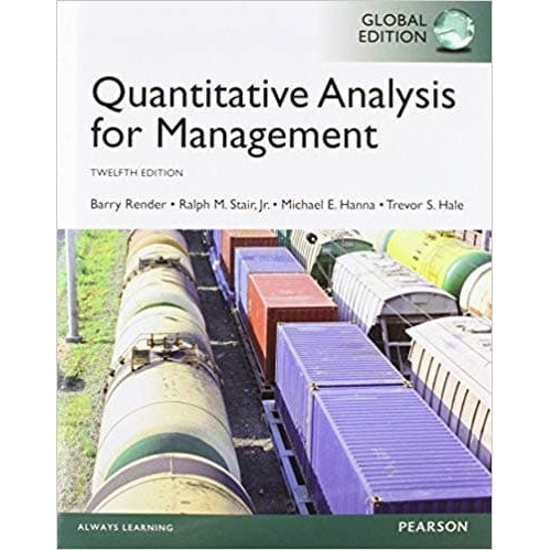Jual Buku Quantitative Analysis for Management 12th Edition - Barry Render Best Seller | Shopee ...