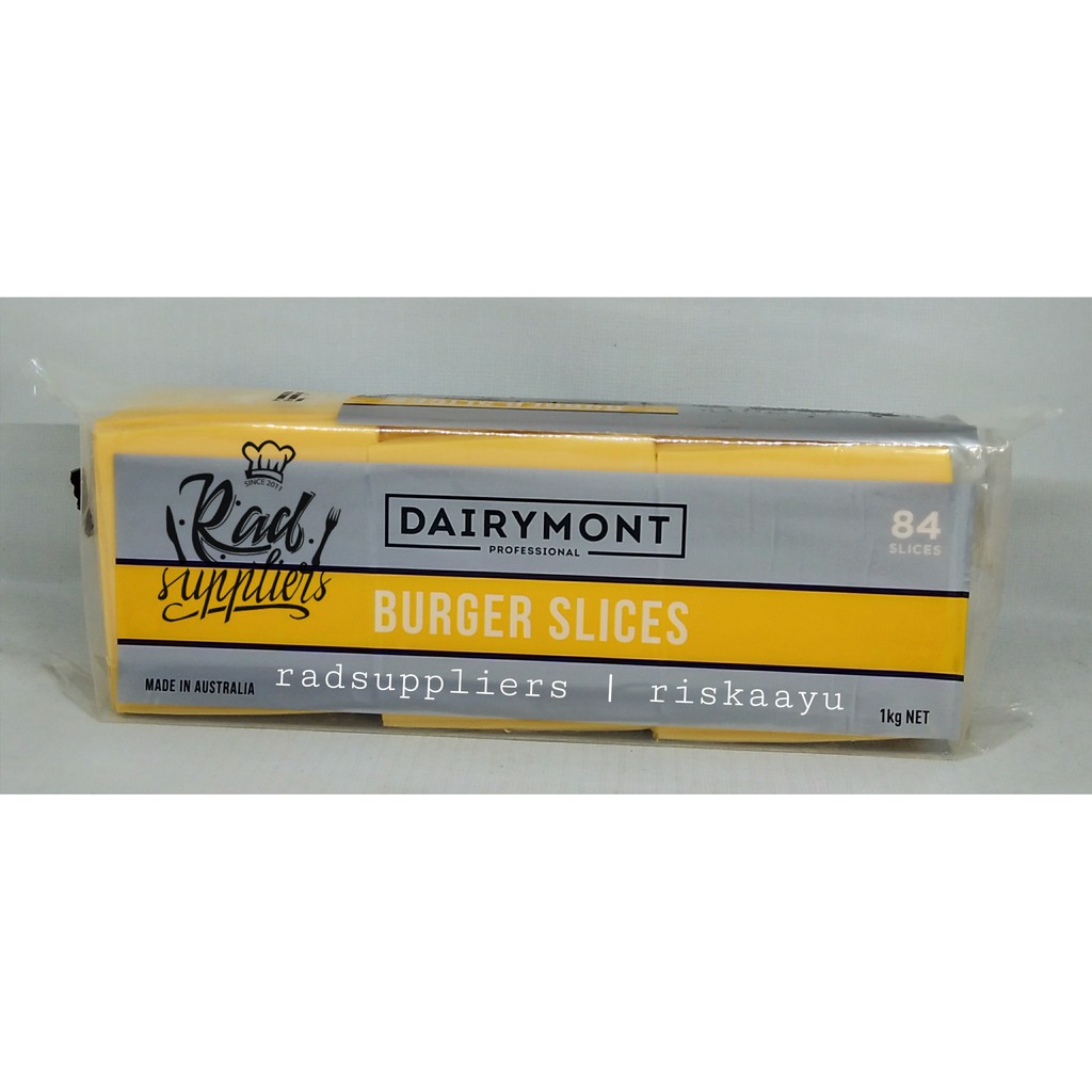 Jual Bega / DAIRYMONT Red Cheddar Cheese Slice Quick Melt Cheese 1,04kg ...