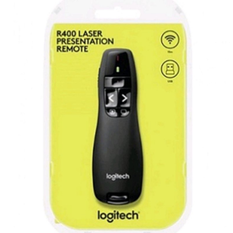 Jual Logitech R400 presenter laser pointer original | Shopee Indonesia