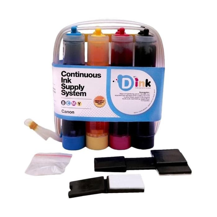 Jual D ink Tabung infus CMYK / Continous Ink Supply System (CISS ...