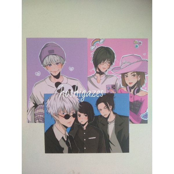 Jual Artprint Jujutsu Kaisen Jjk 6baji Nobamaki Inumaki Sashisu ...