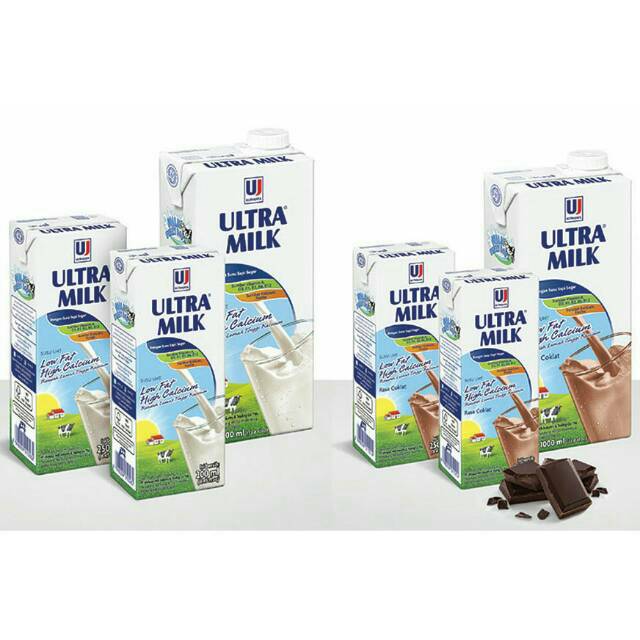 Jual Uht Ultra Milk Low Fat All Variant 250ml (Isi 24pcs) | Shopee ...
