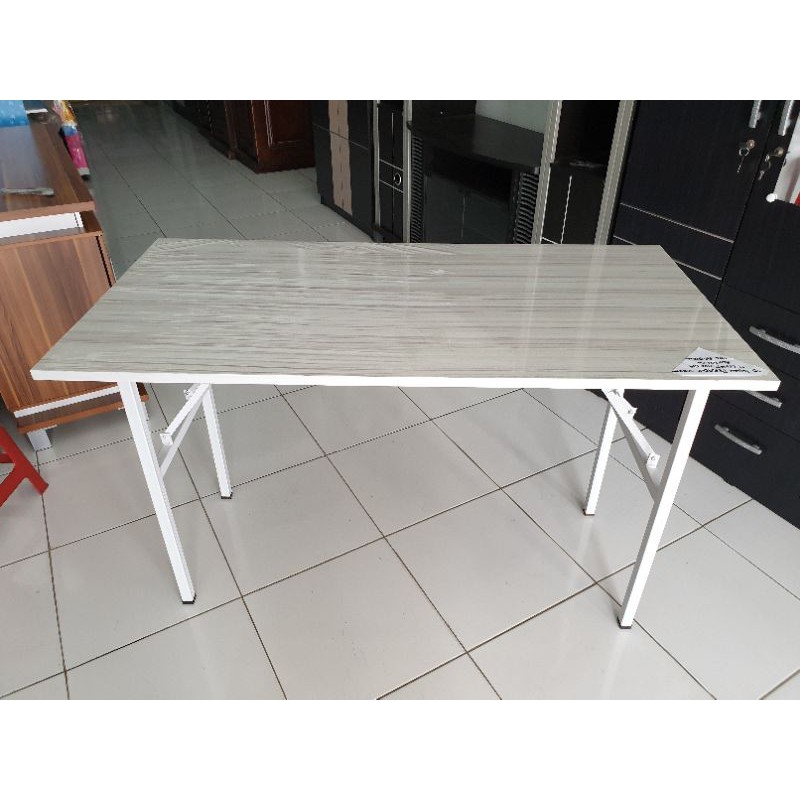 Jual Meja lipat HPL kaki besi | Shopee Indonesia