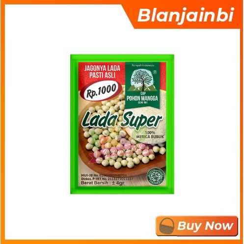 Jual Lada Super Bubuk cap Pohon Mangga | Shopee Indonesia