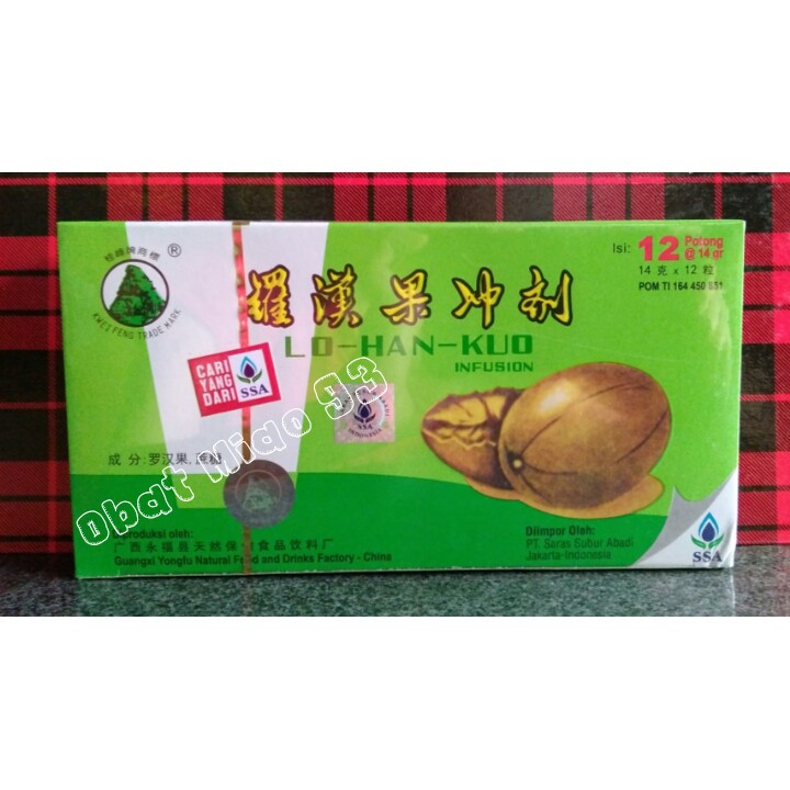 Jual Lo Han Kuo Infusion 12's - Kwei Feng Trade Mark - Saras Subur ...