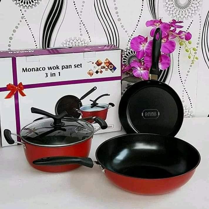 Jual Panci Set 3 in 1 Monaco | Shopee Indonesia