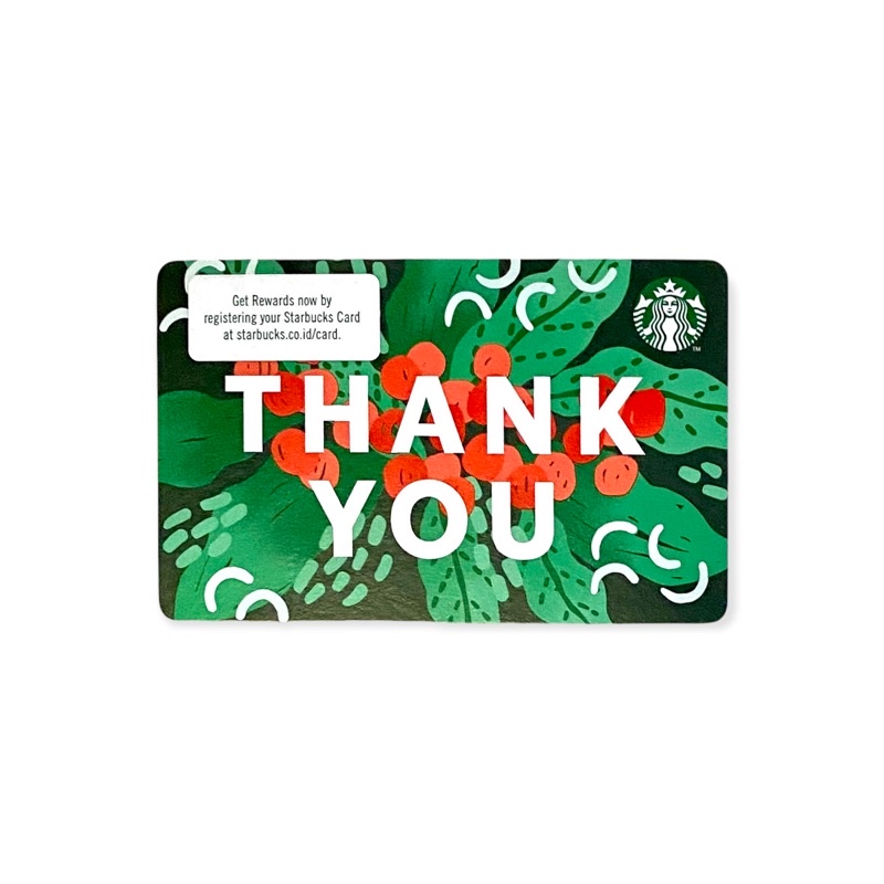 Jual Thank You Starbucks Indonesia Card Kartu Paper 2022 | Shopee Indonesia