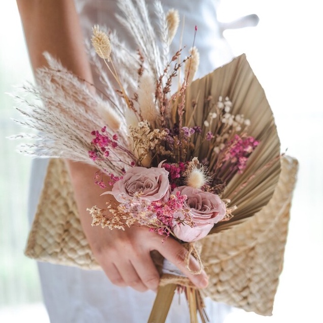 Jual READY! CORAL SAND Bouquet | Buket Kering | Dried Bouquet | Bunga ...