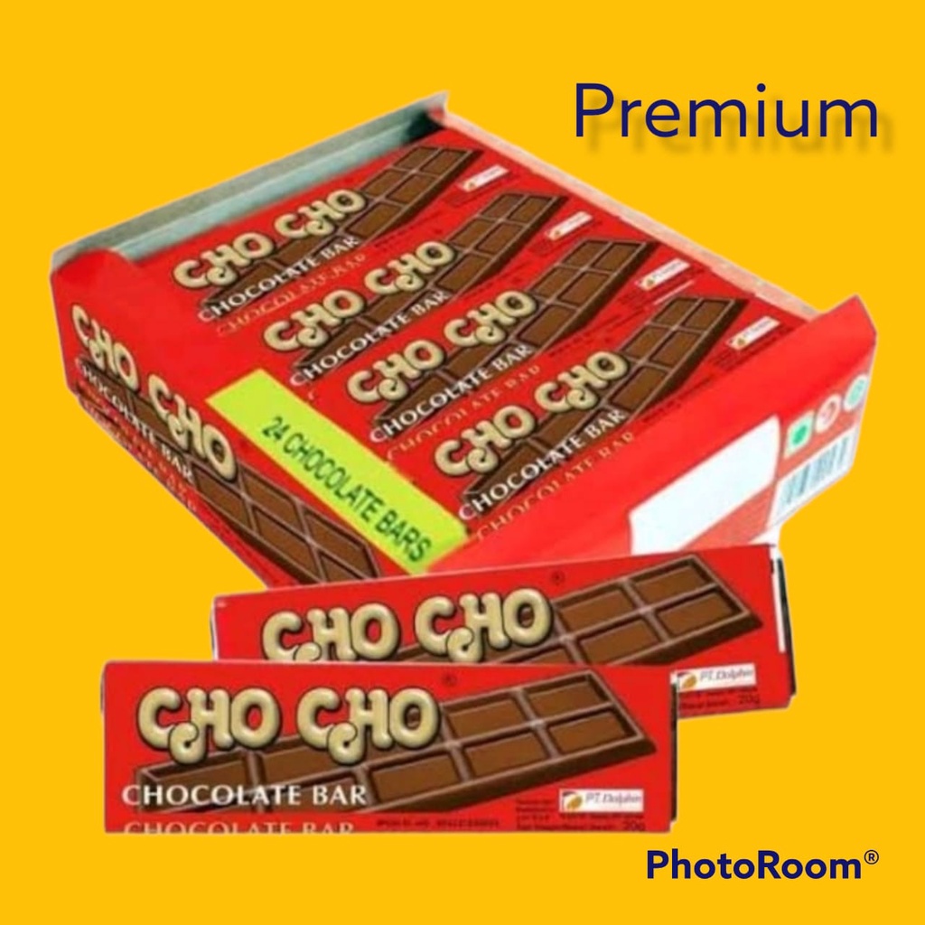 Jual Cho Cho Chocolate Bars 312 G / 24 Pcs @ 13 G | Shopee Indonesia