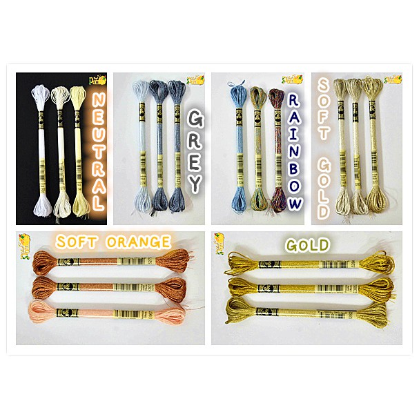 Jual Benang Sulam DMC Metallic - Jewel Effects - 3gr | Shopee Indonesia