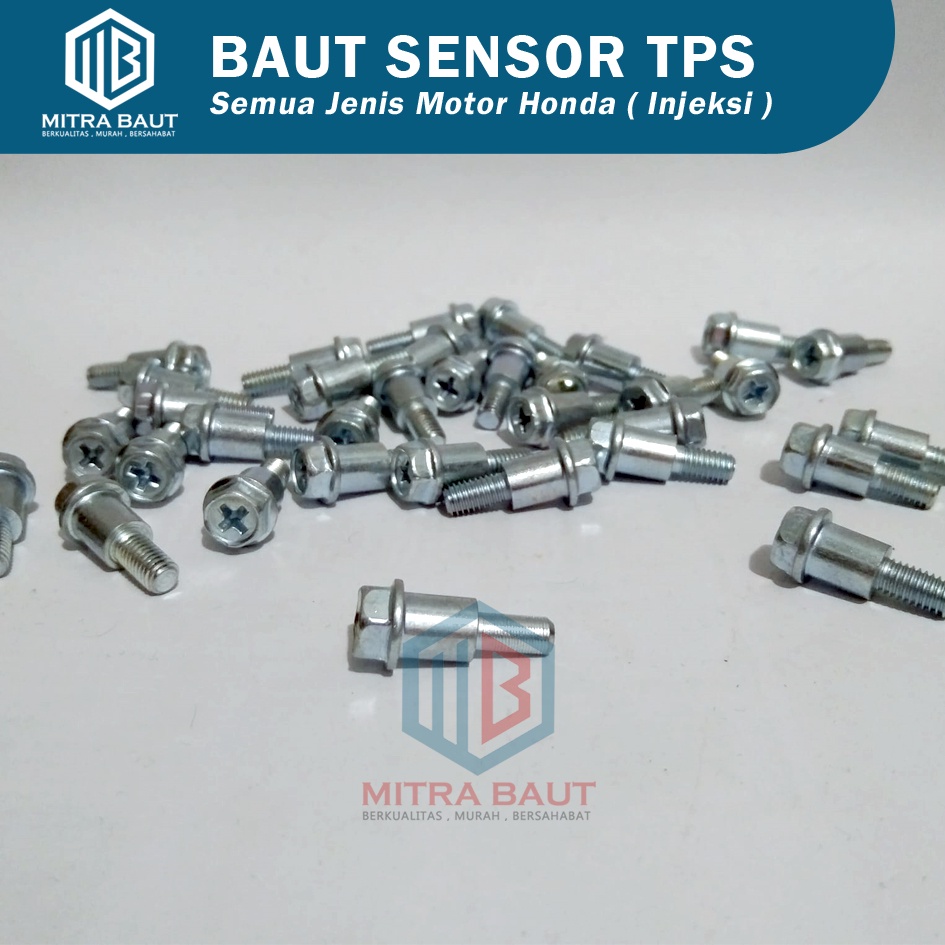Jual [ Paket 25 Pcs ] Baut Throttle Body / Baut Sensor Tps / Baut ...